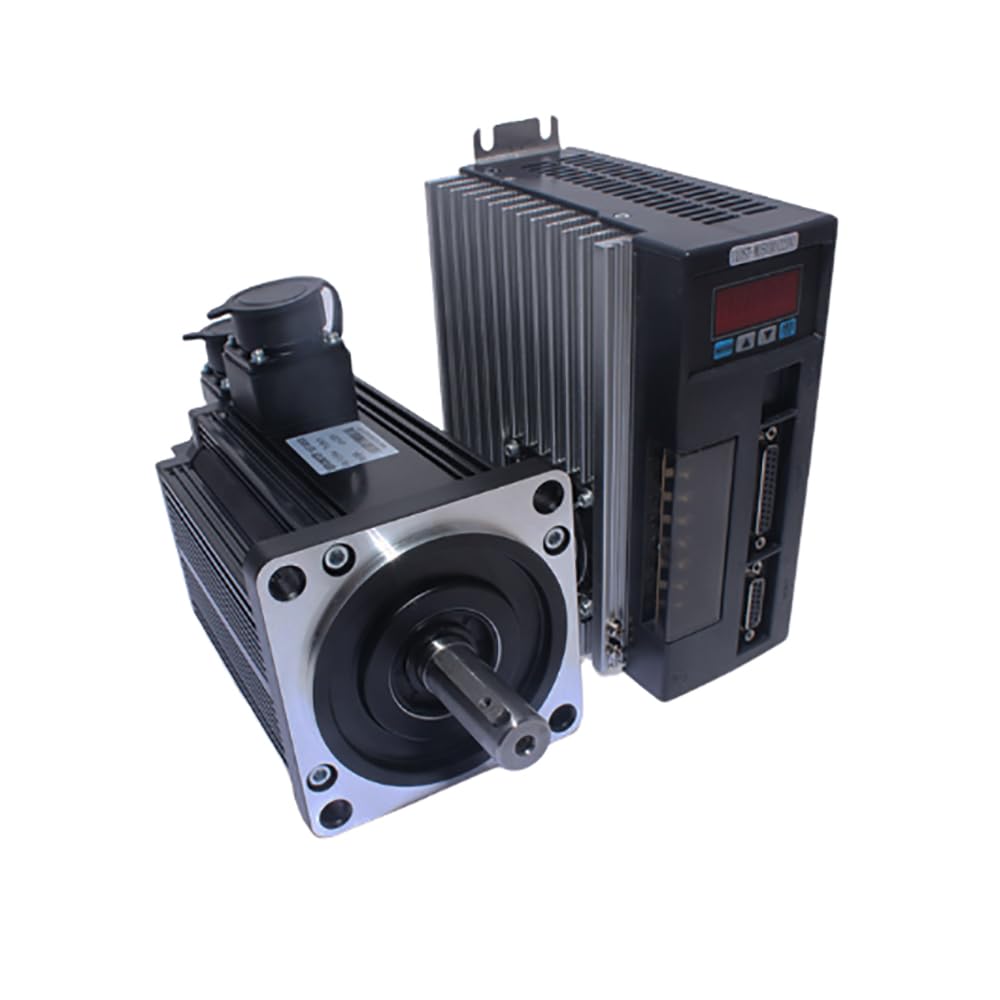 EQCOTWEA AC Servo Motor and Driver Set 15N.M 3.8KW CNC Control System ...