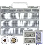 Amazon.com: FULLCASE Coin Capsules 46mm with Foam Gasket and Plastic ...