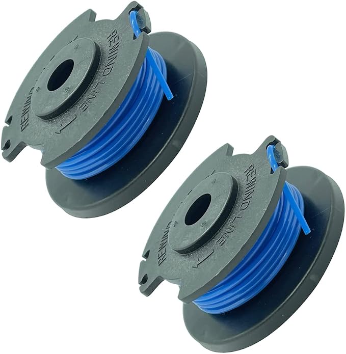 Replacement RAC124 1.6 mm Spool Trimmer Line Compatible with Ryobi ...