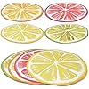 Amazon.com: Gift Boutique Disposable Round Citrus Fruit Paper Place ...