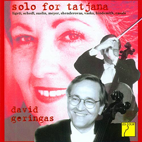 Play Solo for Tatjana - Works for Cello Solo by David Geringas on ...