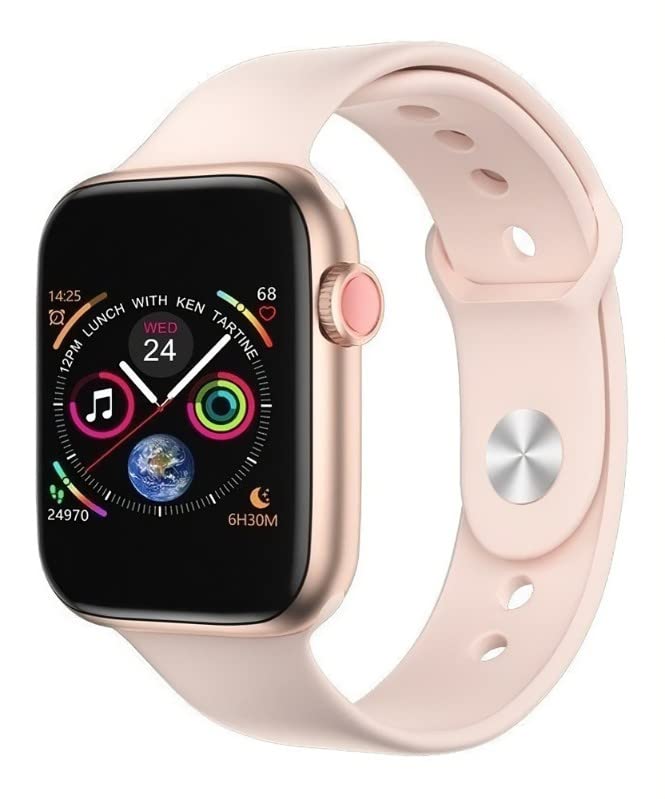 SMART BRACELET T500 Plus 44MM Infinity Screen Smartwatch Heart Rate ECG ...