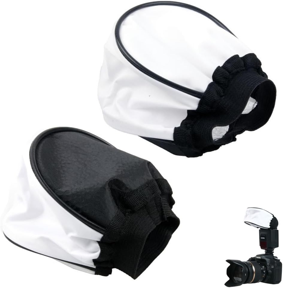 Amazon.com : Neewer Universal Soft Mini Flash Bounce Diffuser Cap ...