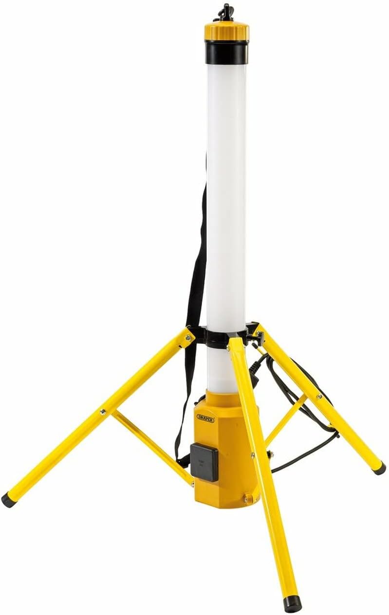 Draper 66063 SMD 20W 230V LED Tube Worklight with Telescopic Tripod ...