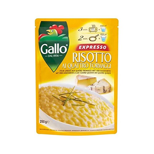 Amazon.com : Riso Gallo Expresso Risotto 4 Cheese 250g : Grocery ...