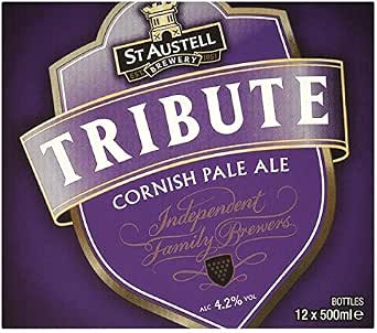 St. Austell Tribute Cornish Pale Ale (8 x 500ml Bottles) : Amazon.co.uk ...