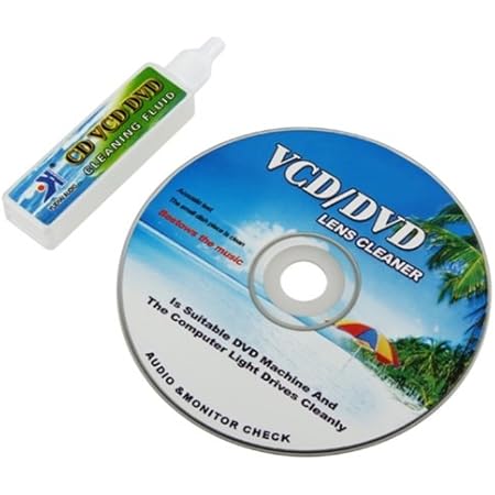 LIMPIADOR DE LENTES DVD/CD-ROM/CD/VCD/PS2/PS3 LENS CLEANER : Amazon.es ...