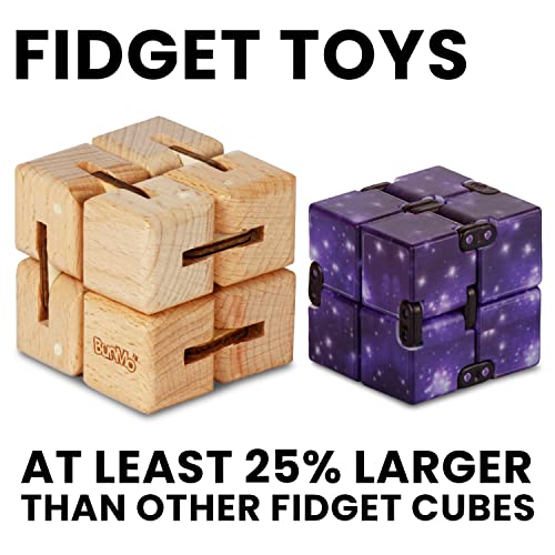 Bunmo Infinity Cube Fidget Toy Stocking Stuffers For Adults And Teens
