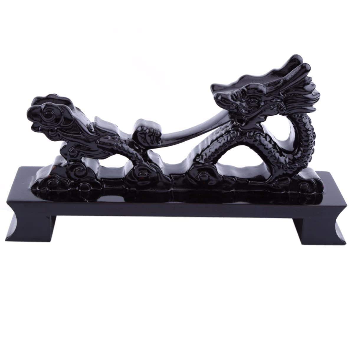 Sword Holder Black Chinese Dragon Shaped Sword Holder Samurai Sword ...