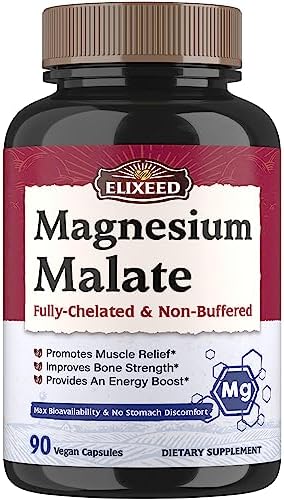 Amazon.com: Designs for Health Magnesium Malate - Chelated Magnesium as ...