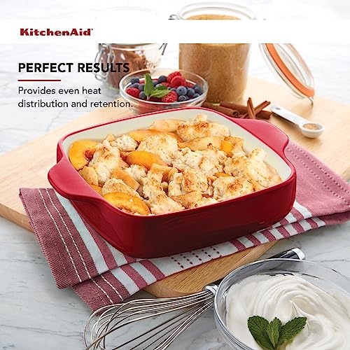 Snapklik.com : KitchenAid Vitrified Stoneware Square Baker
