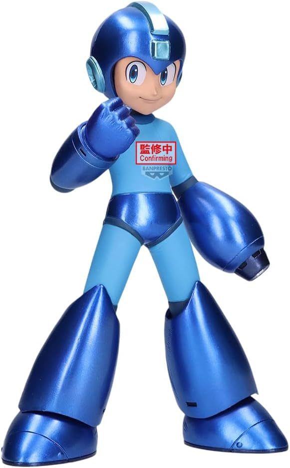 Amazon.com: Banpresto - Mega Man - Figura Grandista de Mega Man (color ...