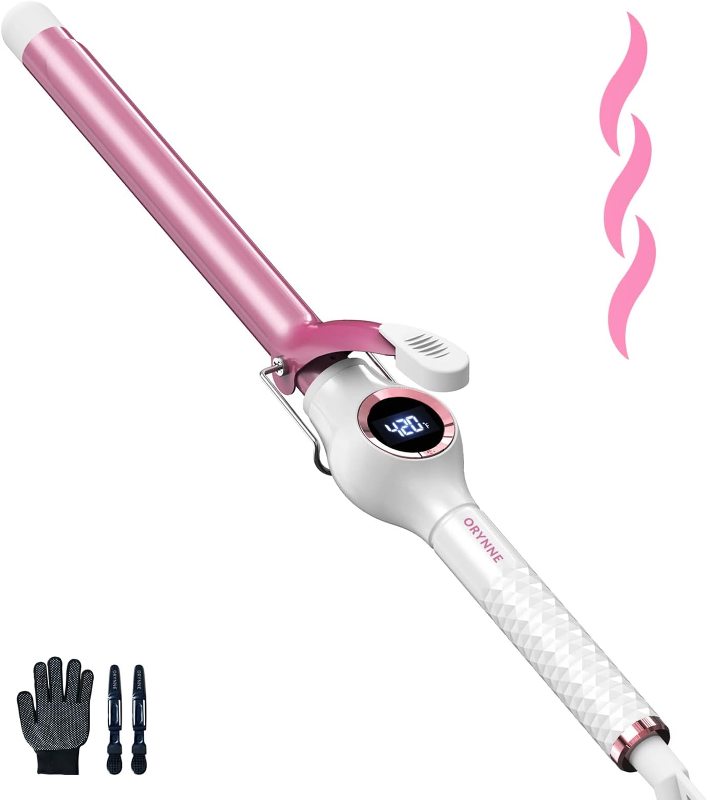 Amazon.com: Vogewood 3/4 Inch Curling Iron, 19mm Curling Wand, Long ...