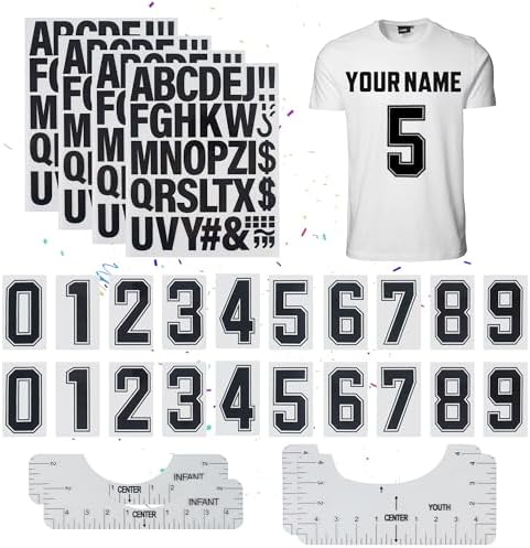 Classy Pure Iron on Letters 104 Pieces, Iron on Letters for Clothing ...