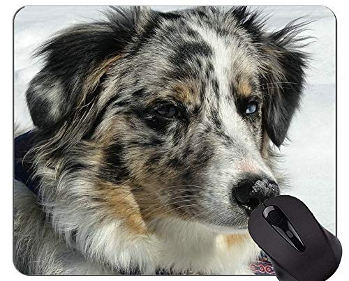 LAMS Black German Shepherd Dog Mouse Pad,Dog Comfortable Mouse Mat for ...