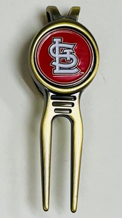 Review St. Louis Cardinals Golf Belt Clip Divot Tool Antique with ...