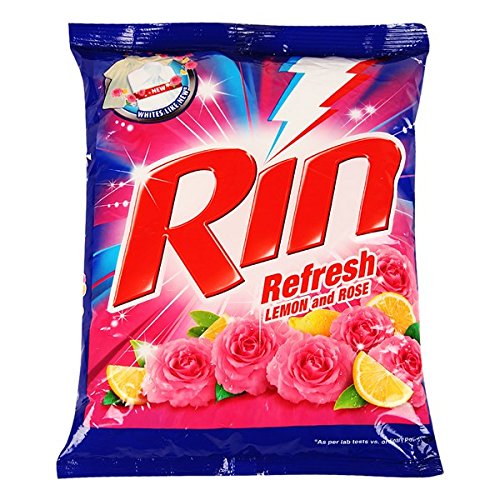 Rin Refresh Detergent Powder - Lemon and Rose, 500g Pouch : Amazon.in ...