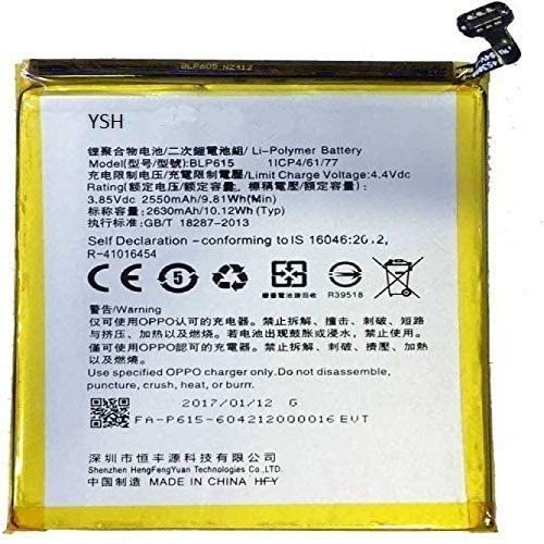 Original Mobile Battery Compatible for Oppo A37 BLP615 / NEO 9 / A37 T ...