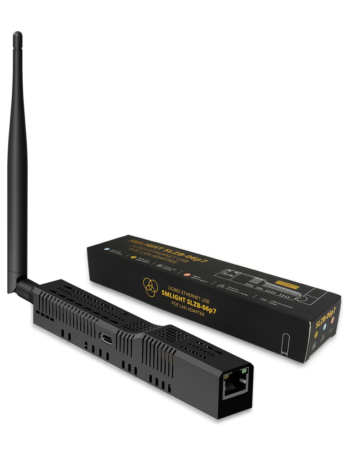 Amazon.com: SMLIGHT SLZB-06P7 - Zigbee 3.0 to Ethernet,USB,and WiFi ...