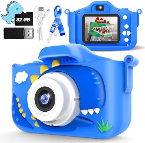 Amazon.com : PROGRACE Kids Waterproof Camera for Boy Toys - Gifts for ...