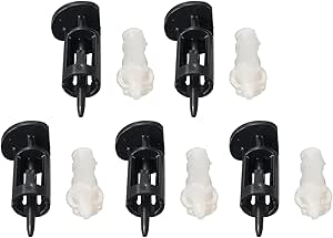 Ranuw 10pcs/set Plastic Mounting Clips For 1155 1150 1156 775 1366 CPU ...