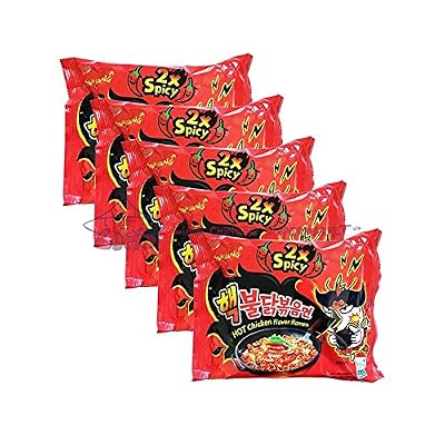 Samyang 5 Pack 2x Spicy Hot Chicken Flavored Ramen Kosovo | Ubuy