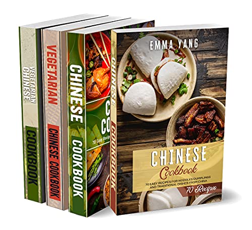 The Complete Chinese Cookbook: 4 Books in 1: 280 Recipes For Dumplings ...