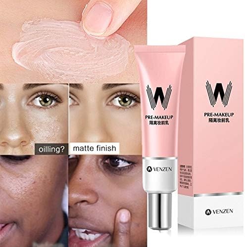 VENZEN Pre-Makeup Natural Foundation Primer Anti-aging Rosa Rugosa ...