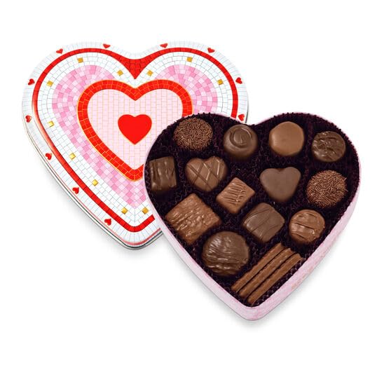Amazon.com: See's Candies Valentine's Day Love You to Pieces Tin ...