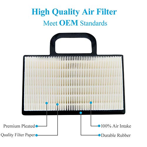 HEYZLASS 2Pack 499486S 698754 Air Filter With Pre Cleaner, 47% OFF