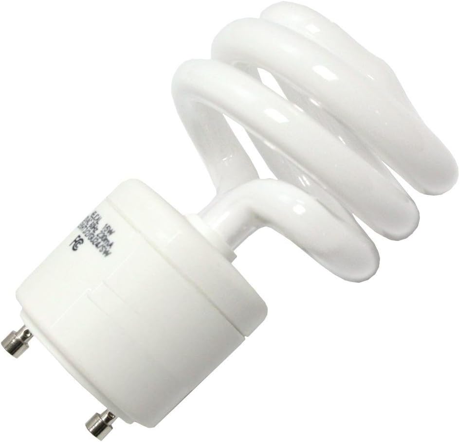Amazon.com: MaxLite SpiraMax CFL 15 Watt (60W) Dimmable GU24 Warm White ...