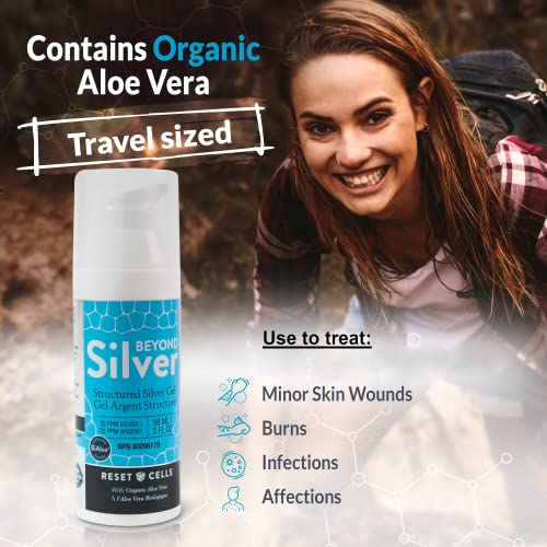 Snapklik.com : Beyond Silver Structured Silver Gel 25 Ppm 2oz Healing ...
