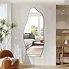 Amazon.com: POZINO Irregular Mirror, 47"x20" Large Asymmetrical Mirrors ...