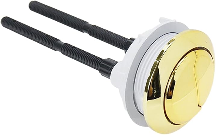 Amazon.com: Woogim 1PCS Gold Toilet Tank Button 48mm Dual Flush Toilet ...