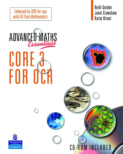 Amazon.com: A Level Maths Essentials Core 3 for OCR Book and CD-ROM ...