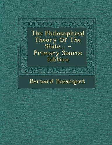 『The Philosophical Theory of the State...』｜感想・レビュー - 読書メーター