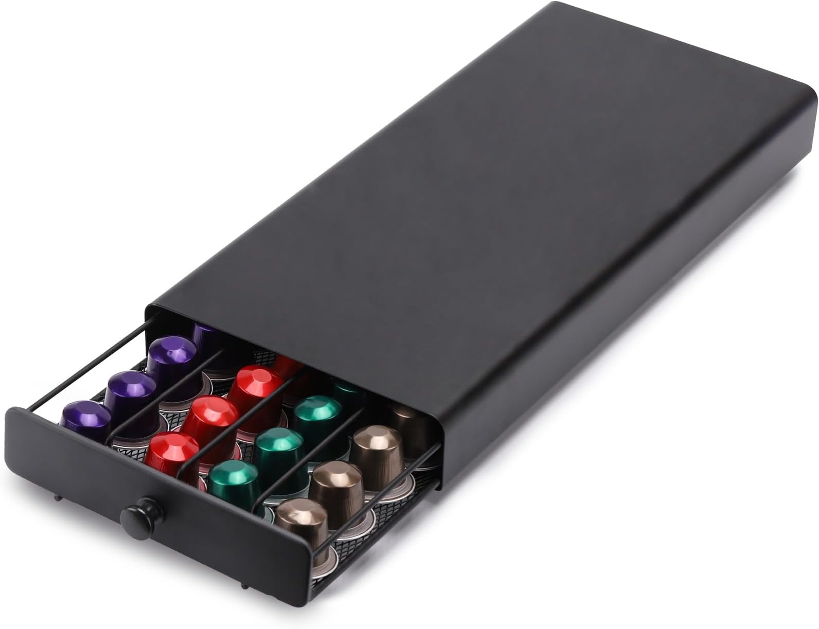 Amazon.com: Attom Tech Home Stylish Coffee Capsule Storage Drawer ...