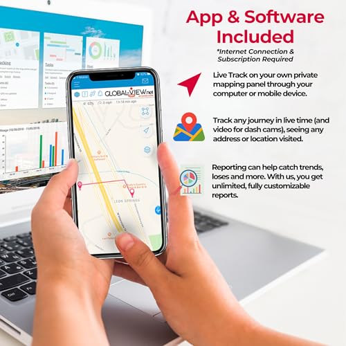 Global View Mini Magnetic GPS Tracker for Vehicles - Subscription ...