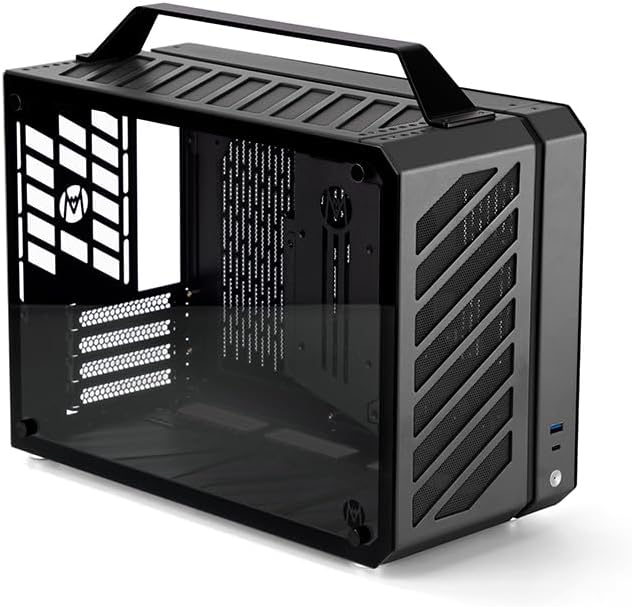 Amazon.com: Mechanical Master C+Max Desktop Compact with Handle - MATX ...
