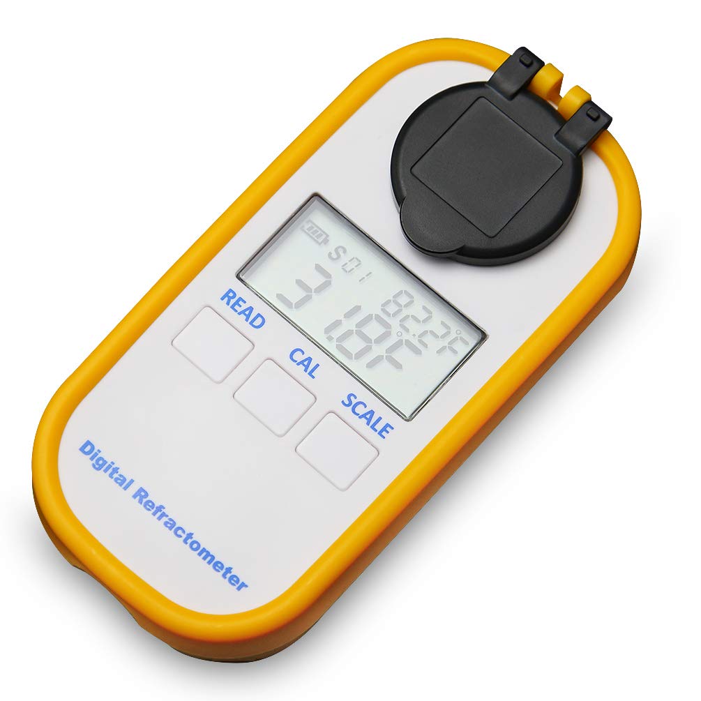 AMTAST Digital Coolant Refractometer for Car Antifreeze Urea Tester ...