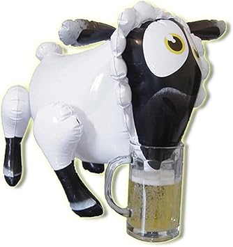 Celebrity Inflatable Sheep : Lady Bah Bah : Amazon.co.uk: Toys & Games