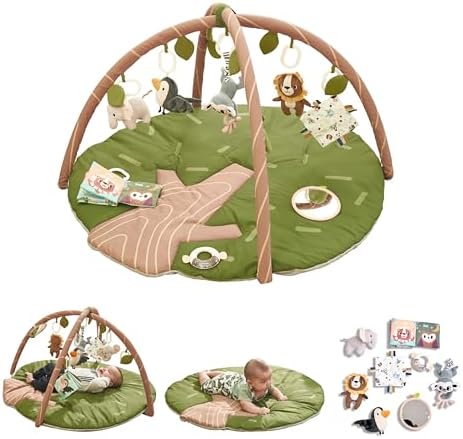 Amazon.com : Baby Activity Gym & Play Mat – 8-in-1 Tummy Time Mat with ...