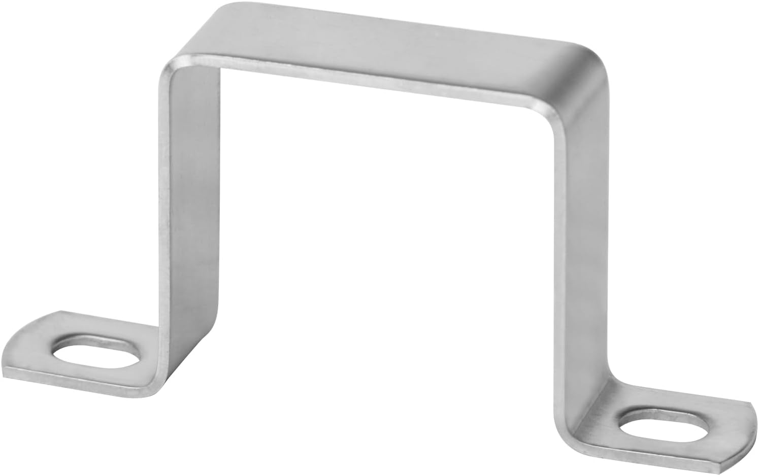 4 PCS 2x2" Square Tube Strap Clamps, 2 inch pipe strap, metal u clamp ...