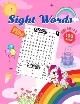 Sight Words Word Search for Kids: Educational and Entertaining Sight ...
