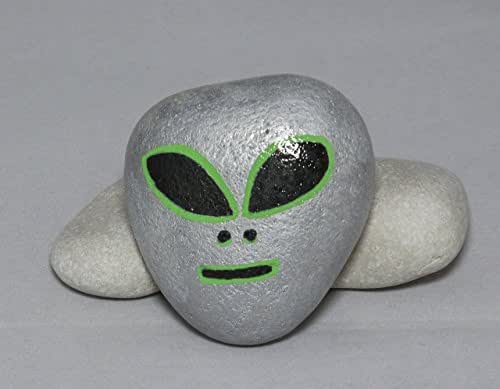 Amazon.com: Alien Hand-Painted Rock : Handmade Products