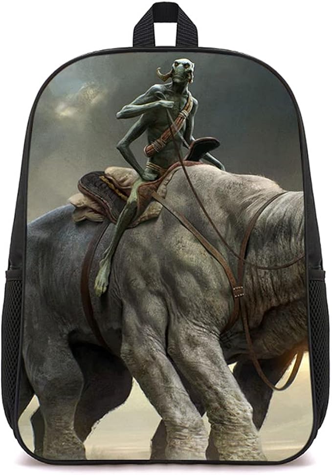 Classic backpack Alien Battlefield Prints Backpack Ultra Lightweight ...