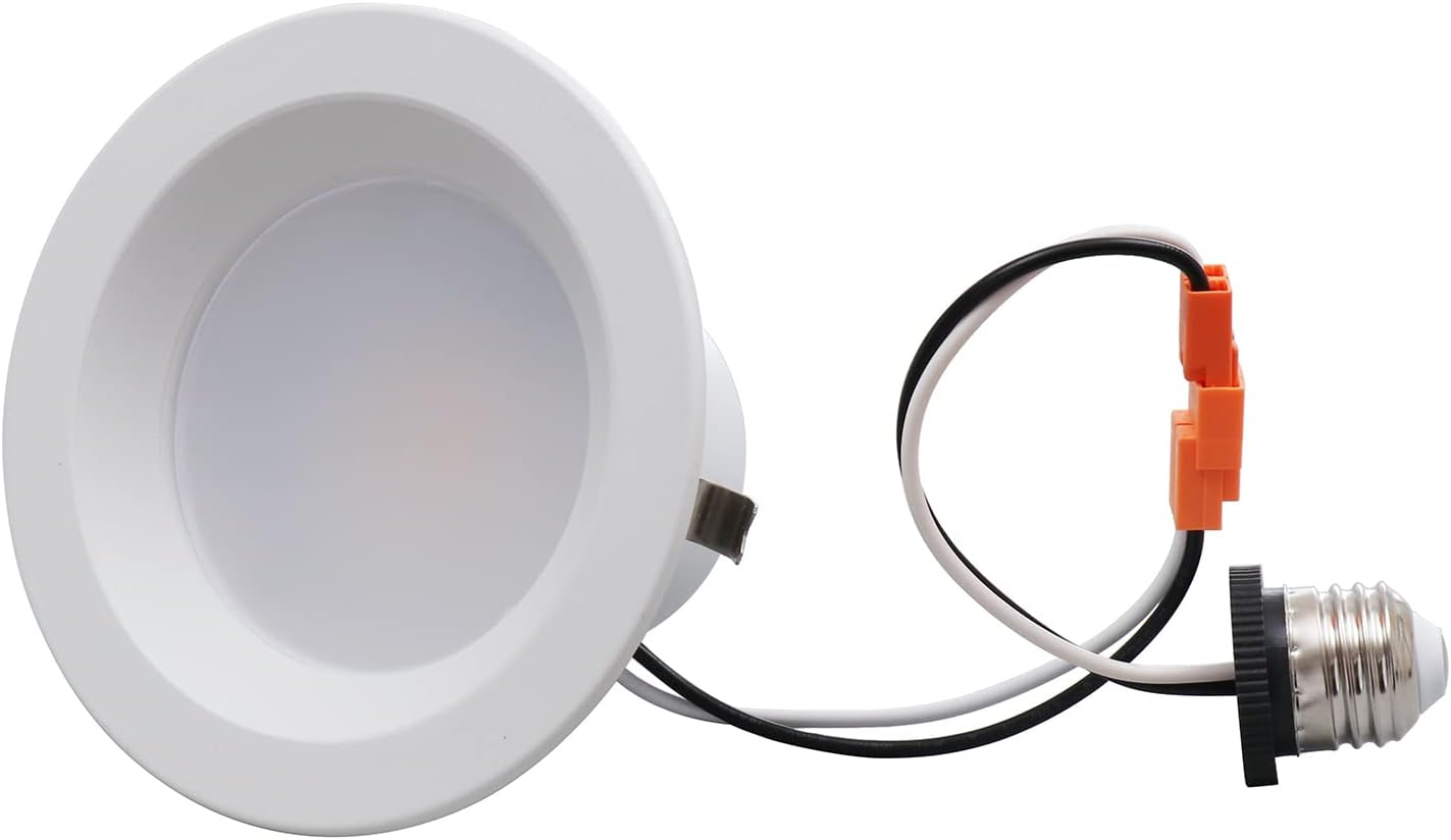 HYPER LIGHTING 4 Inch LED Recessed Can Lights, 10W=60W, CCT Color ...