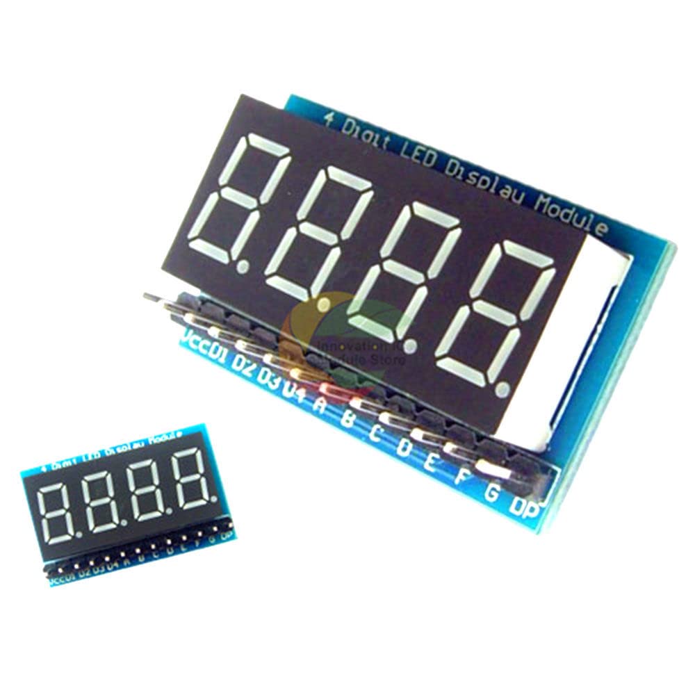 Buy 4 Bit Digit LED Tube Display Board Parallel Digital Tube Display ...