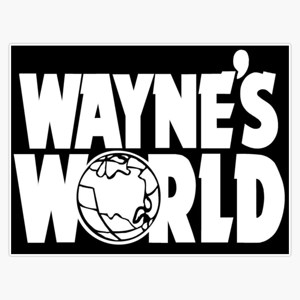 Amazon.com: Wayne's World Sticker Bumper Sticker Vinyl Decal 5 ...