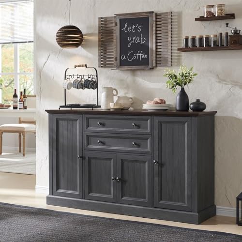 Amazon.com - FUFU&GAGA Buffet Cabinet Storage Kitchen Sideboard ...